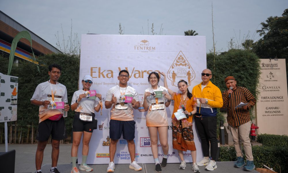 Hotel Tentrem Jakarta Merayakan Ulang Tahun Pertama dengan Eka Warsa 5K ...